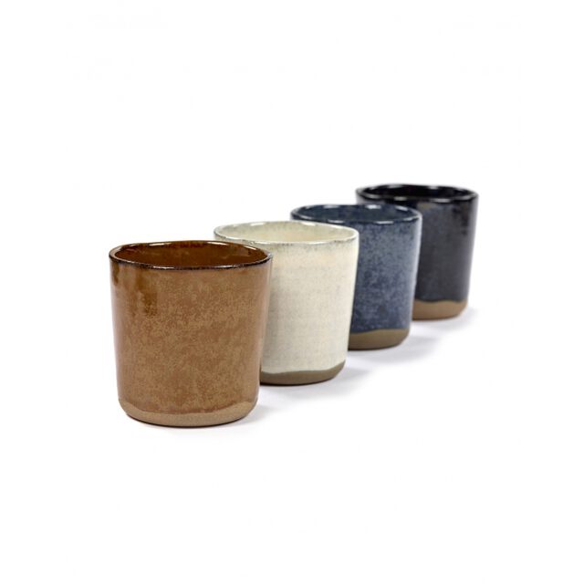 Mok 15 cl. Serax 'Surface' Merci Blauw/Grijs ( per stuk ) - Riwojo